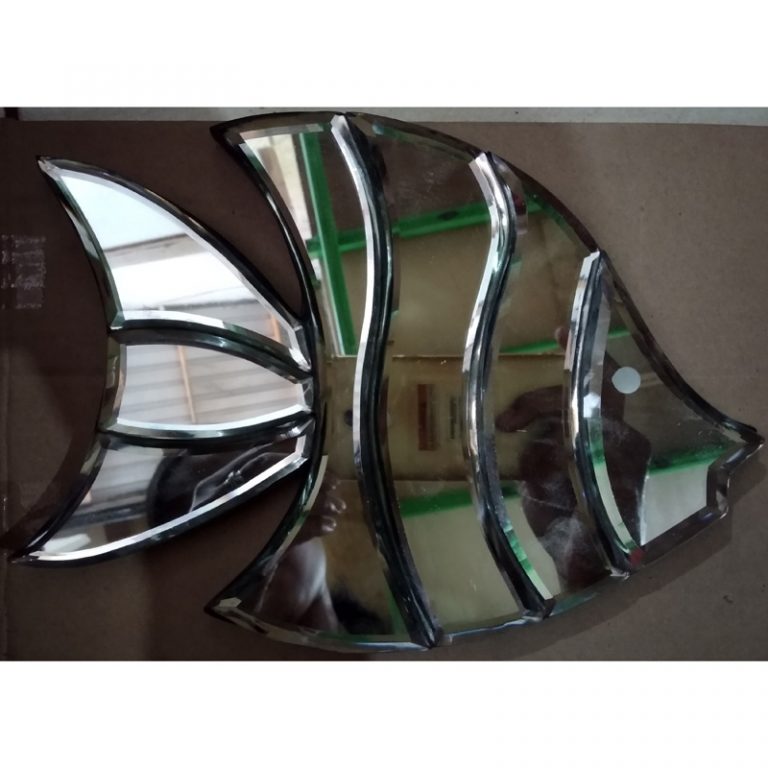 Craft wall mirror fish MG 400005 » Mirrors Glass Gallery